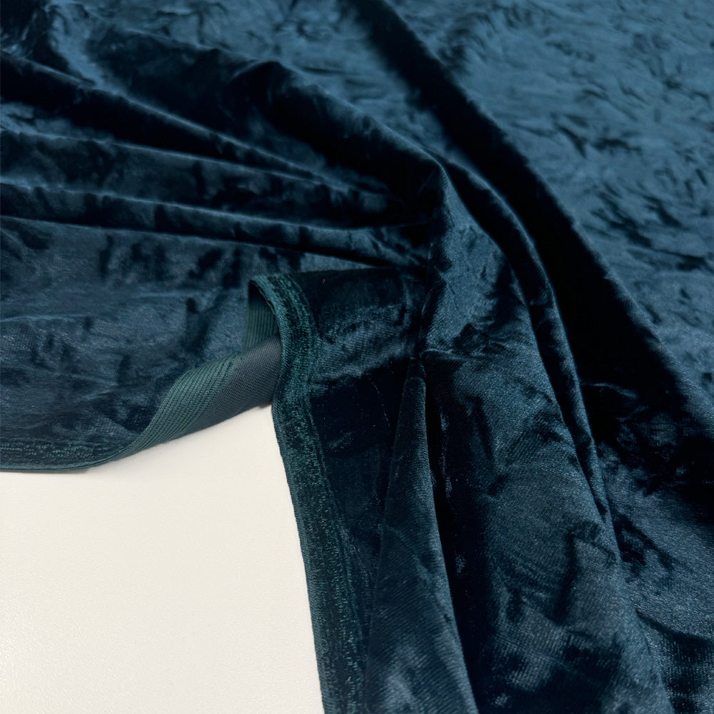 Tissu Velours Frappé Stretch - Divers col, Ombrapura – Torretto Tessuti