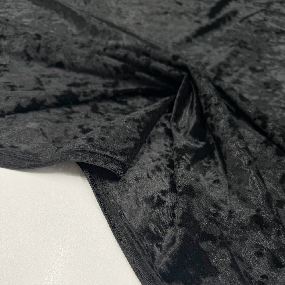 Tissu Velours Frappé Stretch - Divers col, Ombrapura – Torretto Tessuti